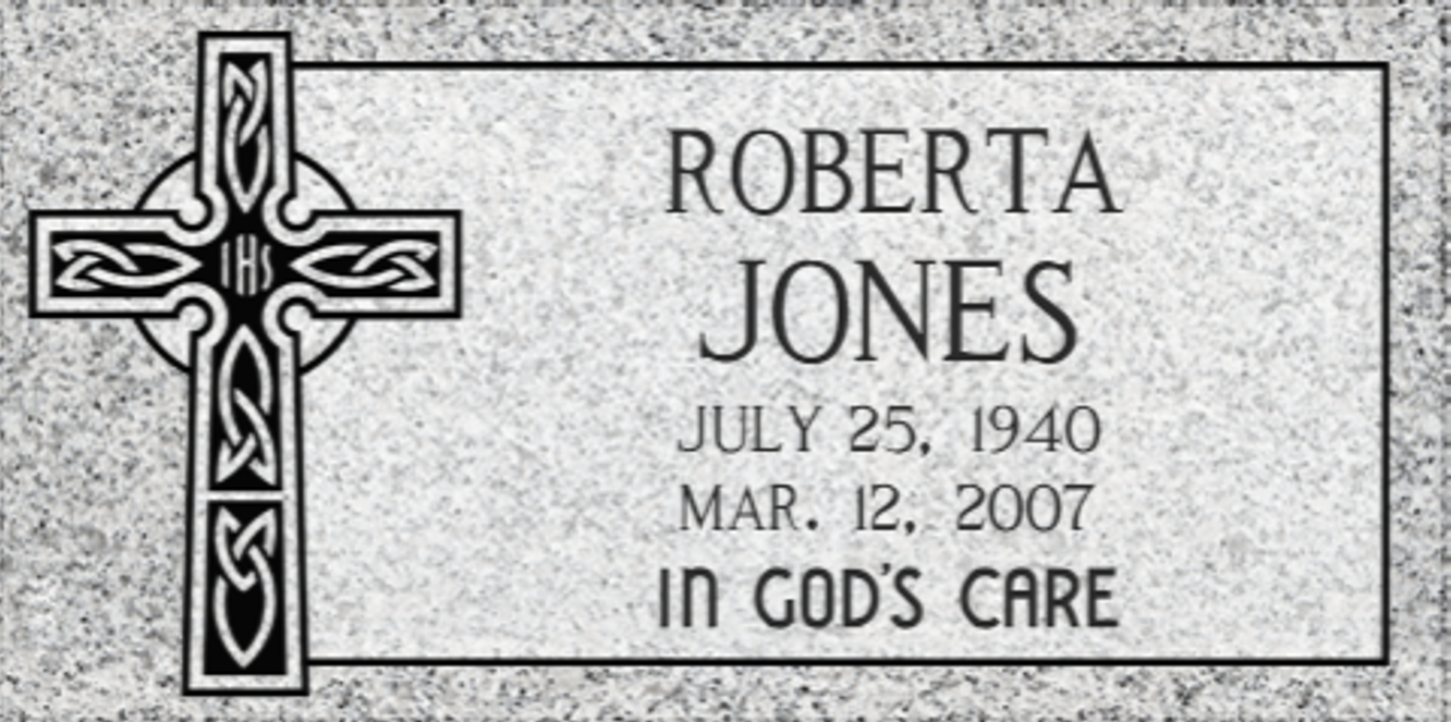 IHS CROSS – Budget Casket and Monuments