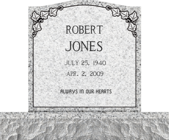 UPRIGHT – Budget Casket and Monuments